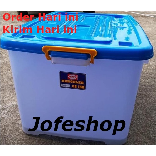 Jual Box Container Kontainer Plastik Jumbo 150 Liter Shinpo Penyimpanan ...