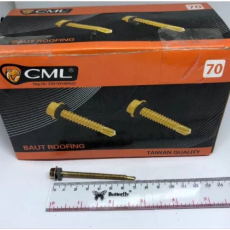 Jual Baut Roofing 70 Camel / Baut Roofing 7cm Camel | Shopee Indonesia