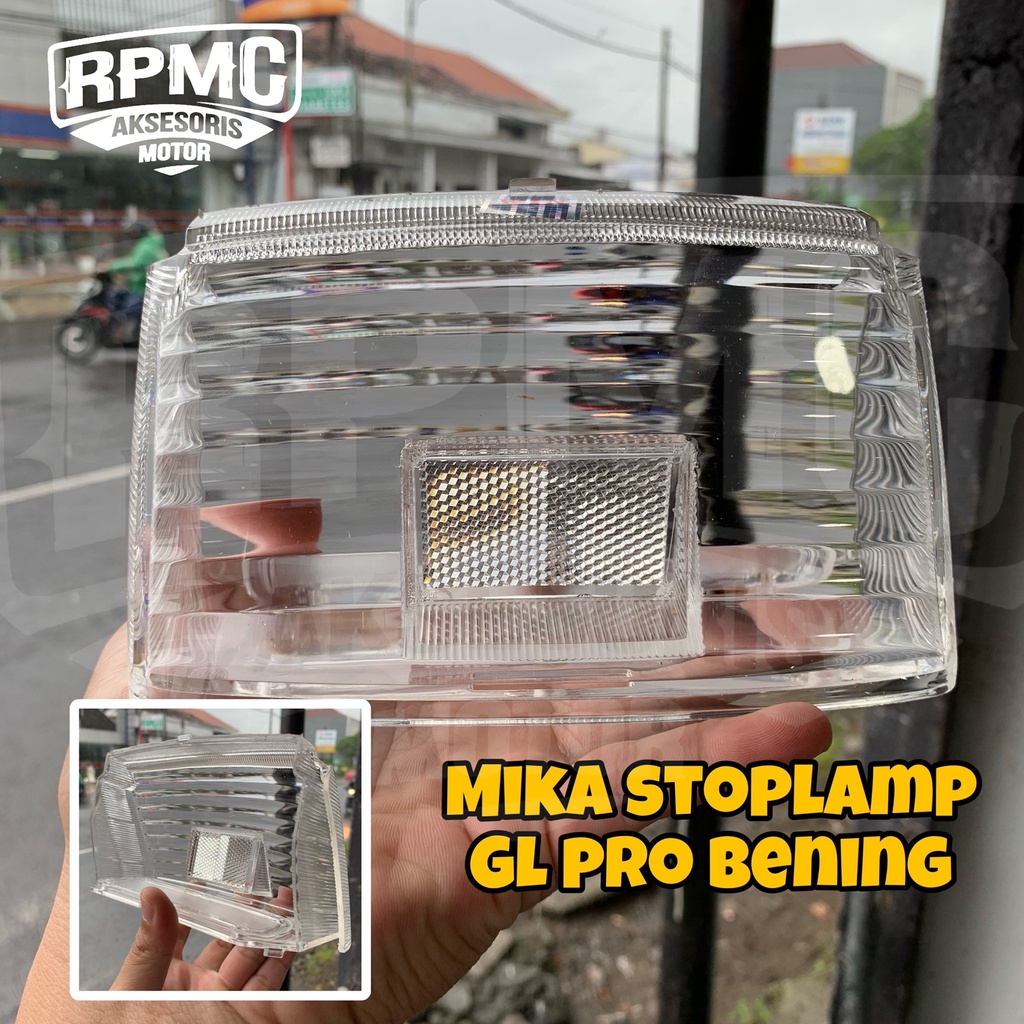 Jual MIKA LAMPU STOP GL MAX PRO SMOKE KACA STOPLAMP HITAM SMOK MERK WIN ...