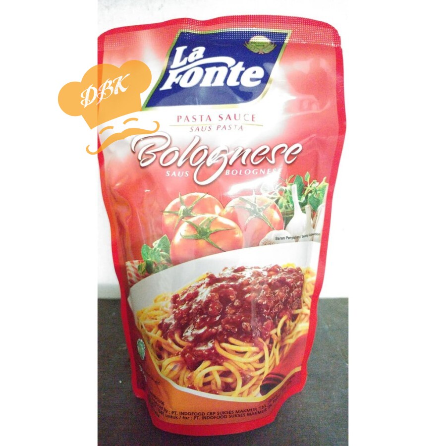 Jual Bumbu Bolognese La fonte 315gr saus pasta bolognes spagethi ...