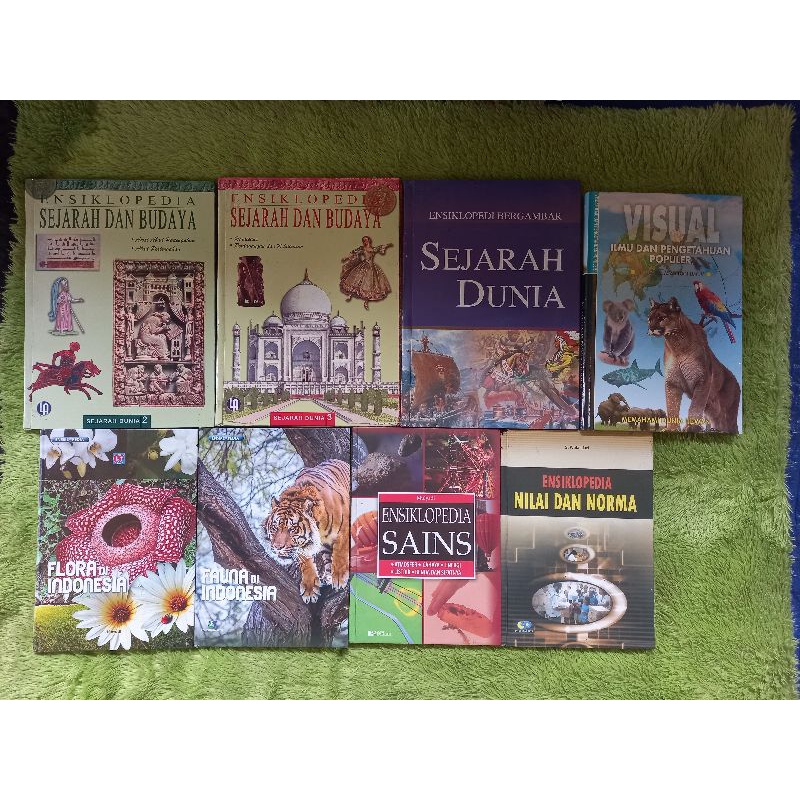 Jual ORIGINAL BUKU ENSIKLOPEDIA SEJARAH DAN BUDAYA SEJARAH DUNIA VISUAL DAN ILMU PENGETAHUAN ...