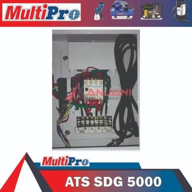 Jual Multipro Ats Sdg 5000 Untuk Genset 5 Kw / Automatic Transfer ...