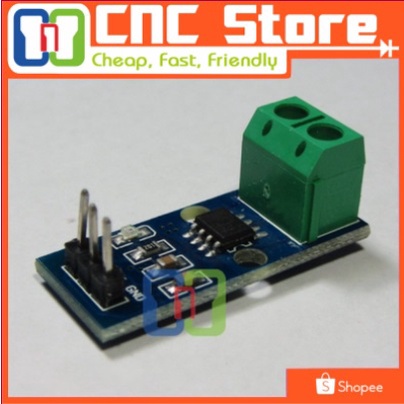 Jual [SEN-0048] Sensor Arus 5A ACS712 5 A Range Hall Current Sensor ...