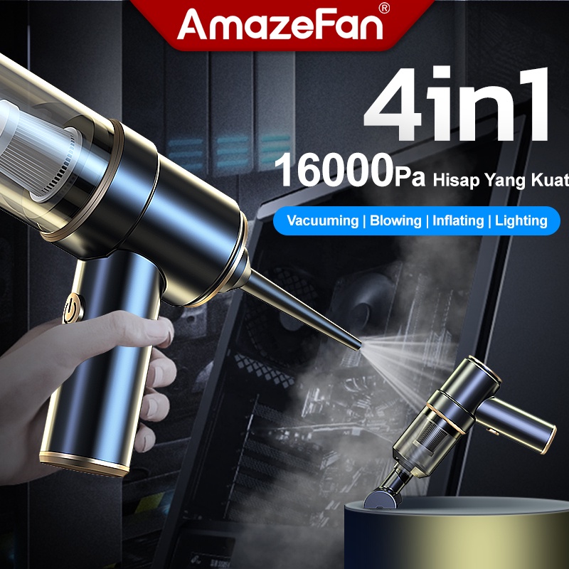 Jual Amazefan 4in1 Blower Kipas Mini Penyedot Debu Portable Alat
