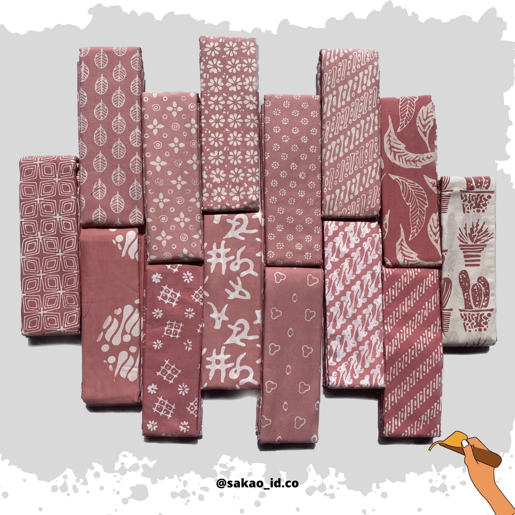 Jual KAIN DAN SARUNG BATIK AESTHETIC EDISI PINK // BATIK TASIKMALAYA ...