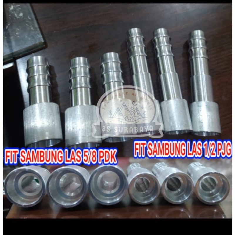 Jual Fitting las Sambungan 5/8 1/2 | Shopee Indonesia