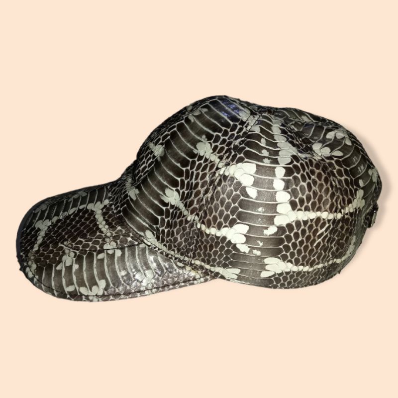 Jual Topi kulit asli ular cincinmas | Shopee Indonesia