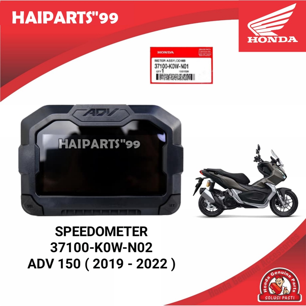 Jual Speedometer Assy Spedo Meter Kilo Meter Km Assy Honda ADV 150 ...