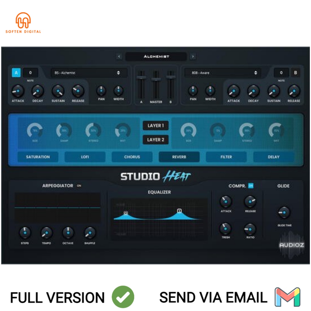 Jual Modern Producers – Studio Heat - VST Plugin simple and intuitive ...