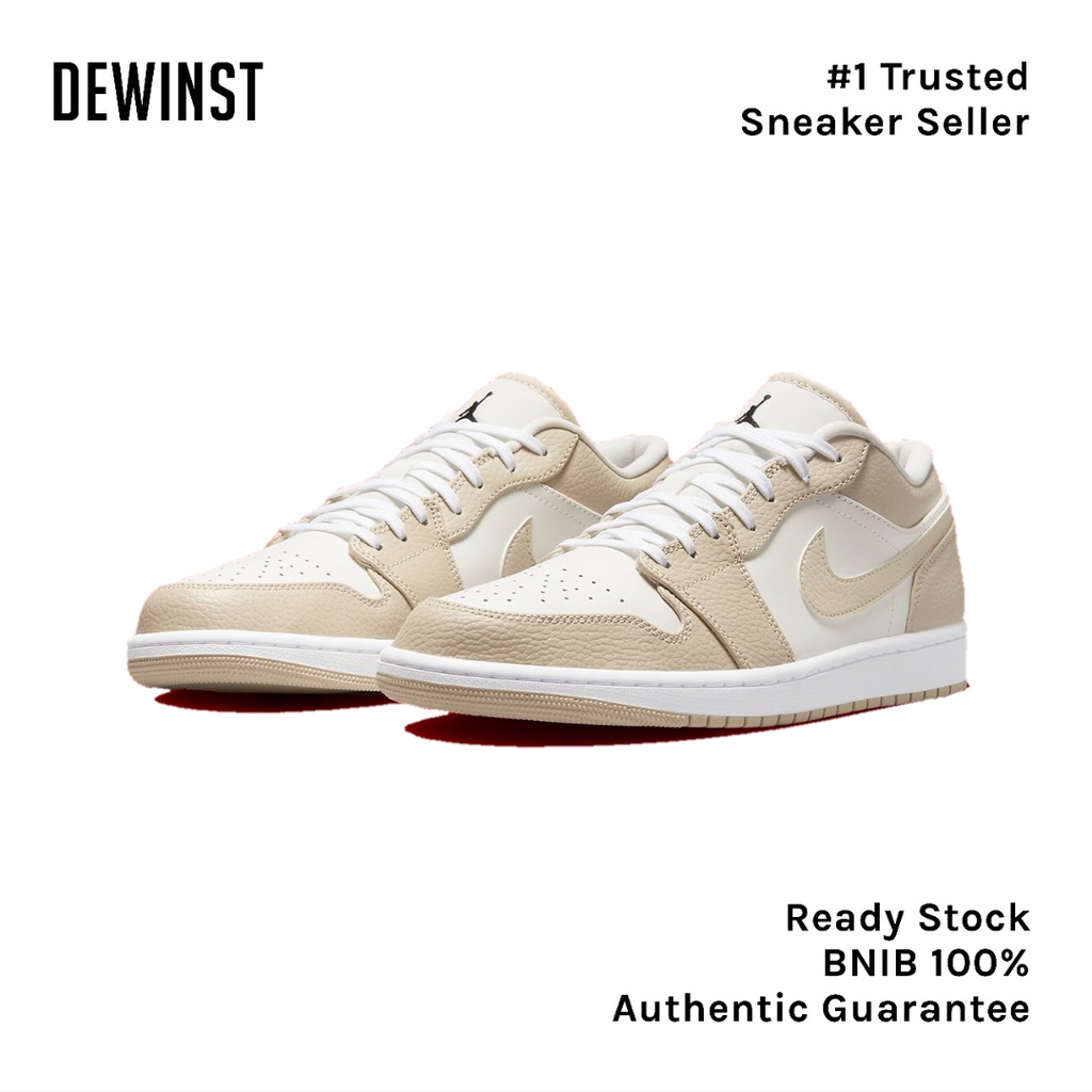 Jual Air Jordan 1 Low SE Sail Rattan University Red BNIB RESMI ORIGINAL ...