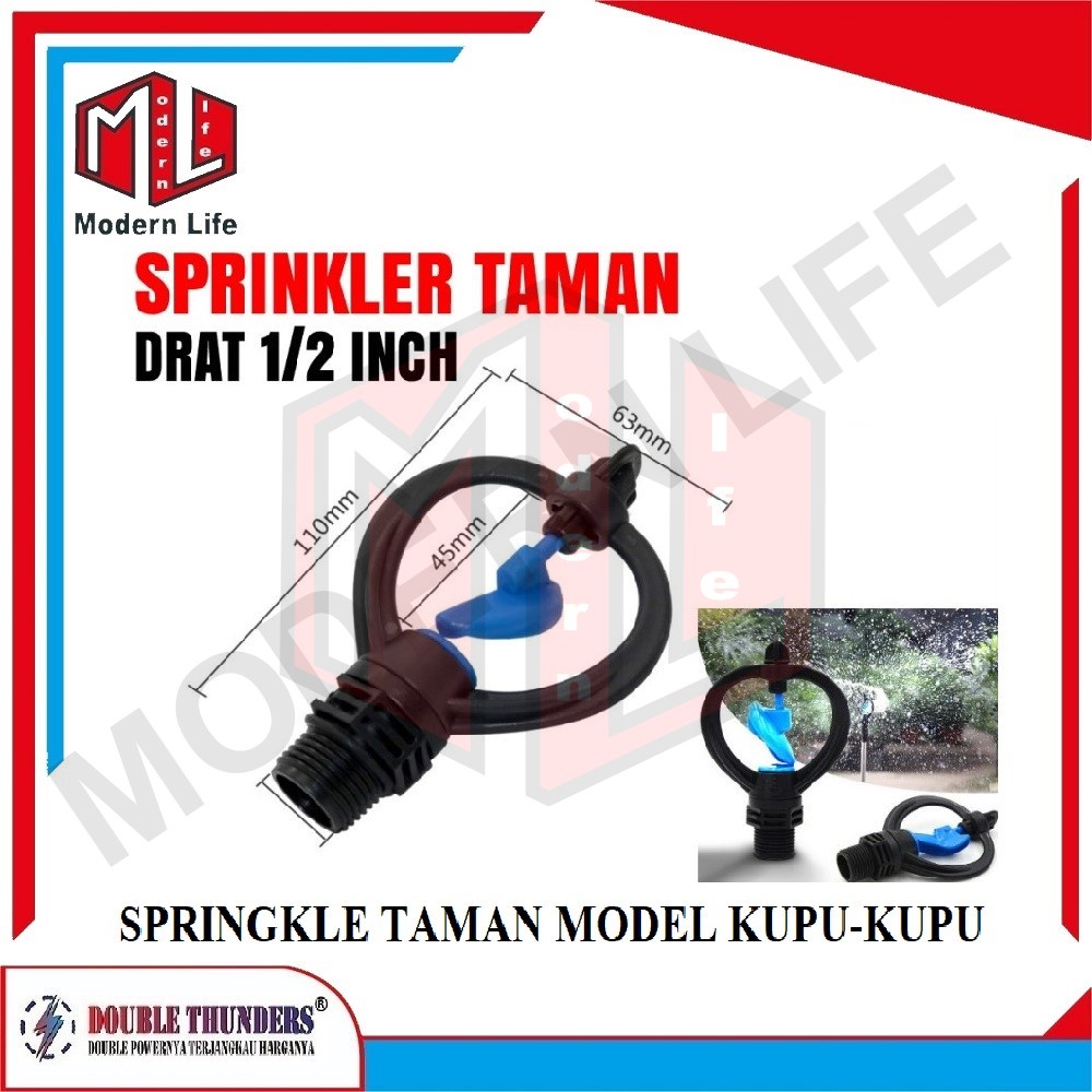 Jual Sprinkle Taman Kupu-Kupu / Sprinkler Penyiram Tanaman Taman Kupu ...