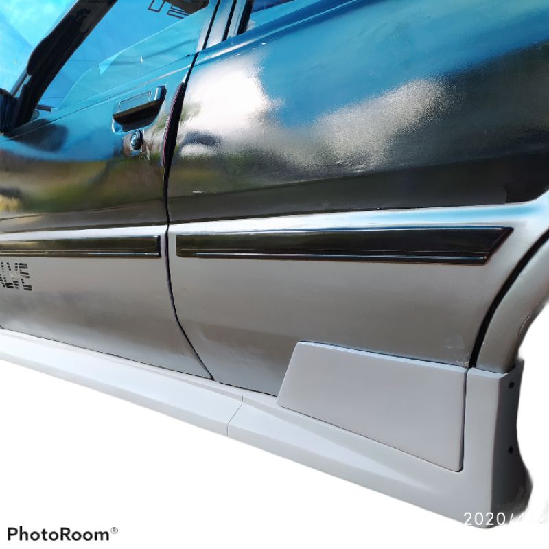 Jual side skirt starlet ep70-71 model turbo | Shopee Indonesia