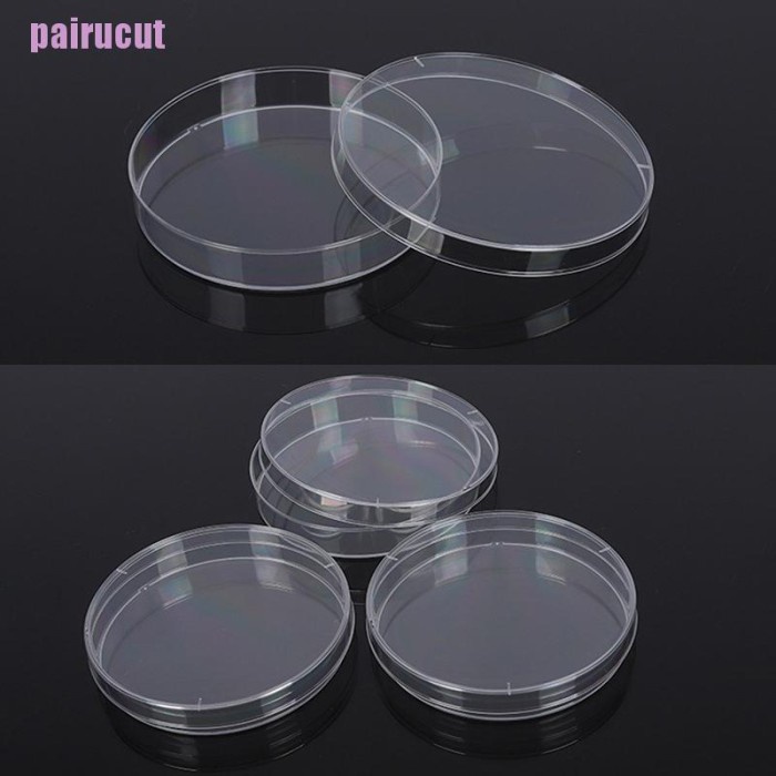 Jual 10PCS PIRING PETRI DISH POLYSTYRENE STERIL BAKTERI KULTUR UKURAN ...
