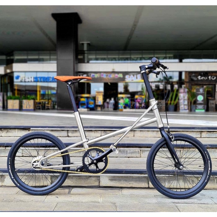 Jual Sepeda Castro M1C 20 inch Stainless Steel Bike 3 Speed | Shopee ...
