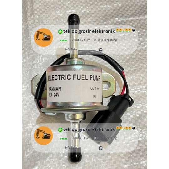 Jual Pompa solar 12 volt 24 volt ratak solar yanmar - 24volt | Shopee ...