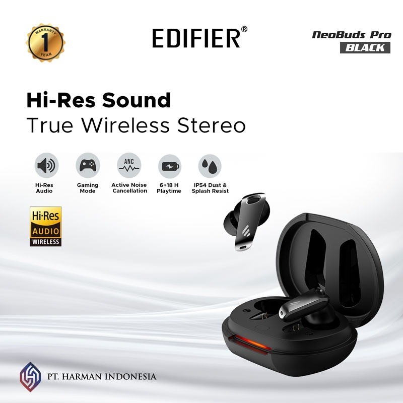Jual EDIFIER TWS NEOBUDS PRO Hi-Res Sound with Active Noise ...