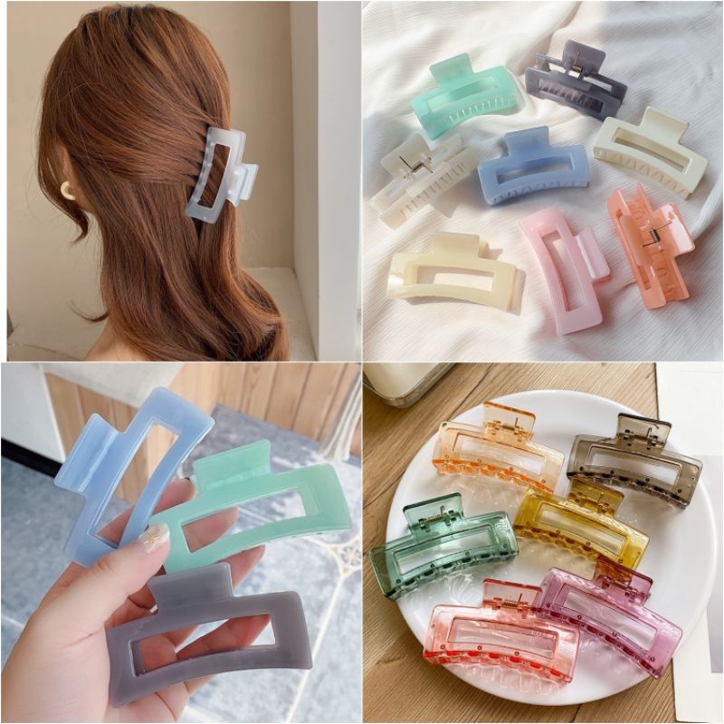 Jual Jepit Rambut Jedai Model Kotak Gaya Korea | Shopee Indonesia