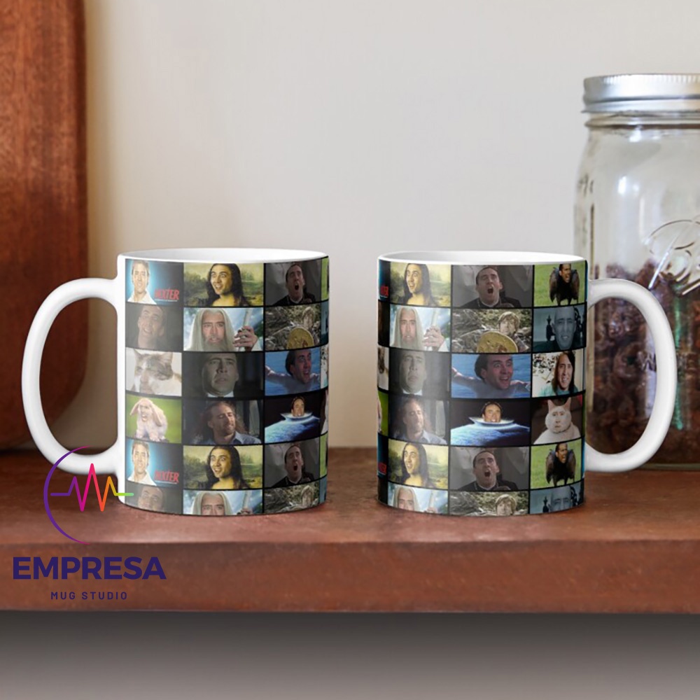 Jual Nicolas Cage Rage Ceramic Coffee Tea Water Mug | Shopee Indonesia
