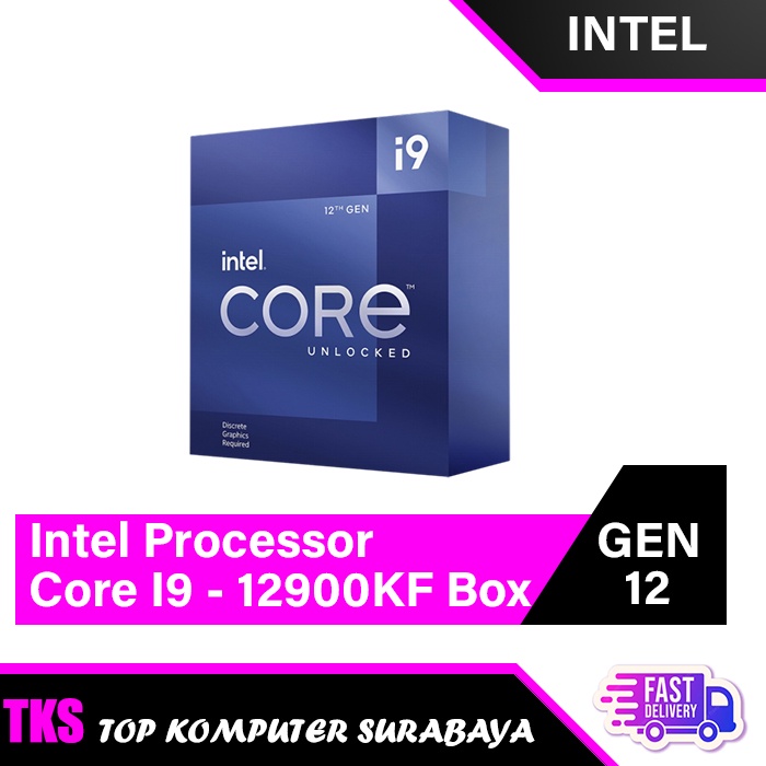 Jual Intel Core i9 12900KF 16Core 24Threads AlderLake Box LGA1700 | Shopee Indonesia