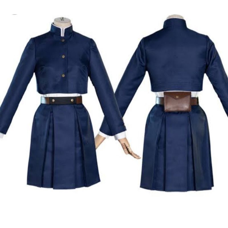 Jual [PO 2minggu] Kostum Cosplay Nobara Kugisaki Seragam Sekolah ...