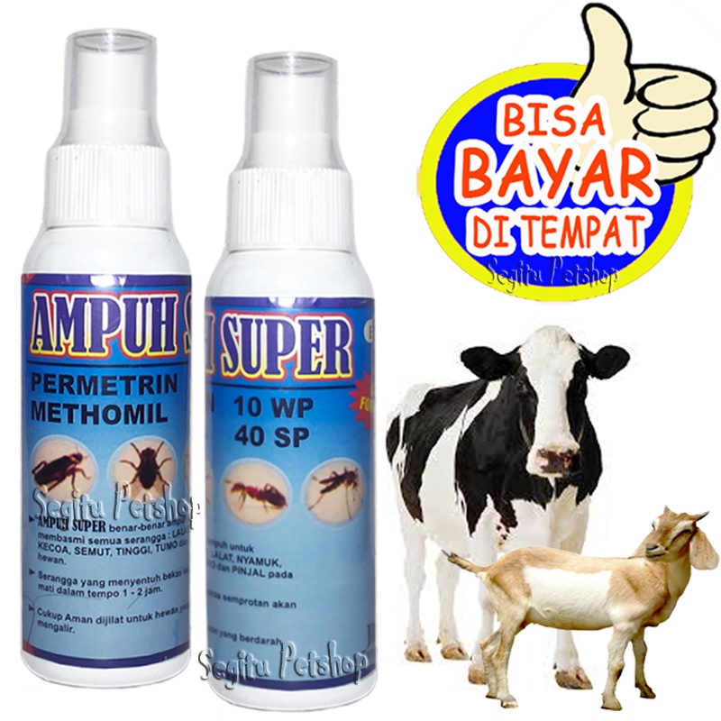 Jual OBAT KUTU SAPI KAMBING KUDA DOMBA BASMI PARASIT PINJAL AMPUH SUPER ...