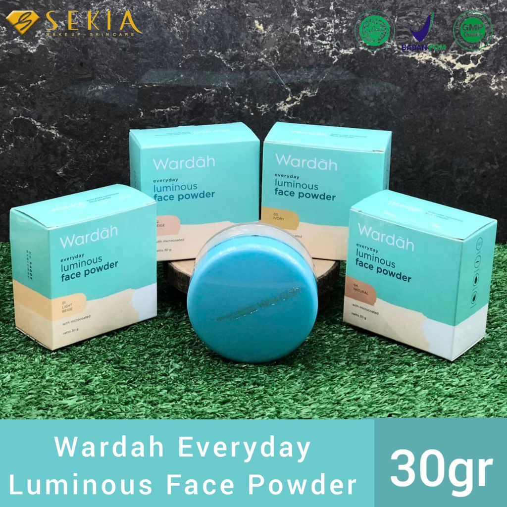 Jual Wardah Everyday Luminous Face Powder / Wardah Bedak Tabur/ Wardah Loose Powder | Shopee ...