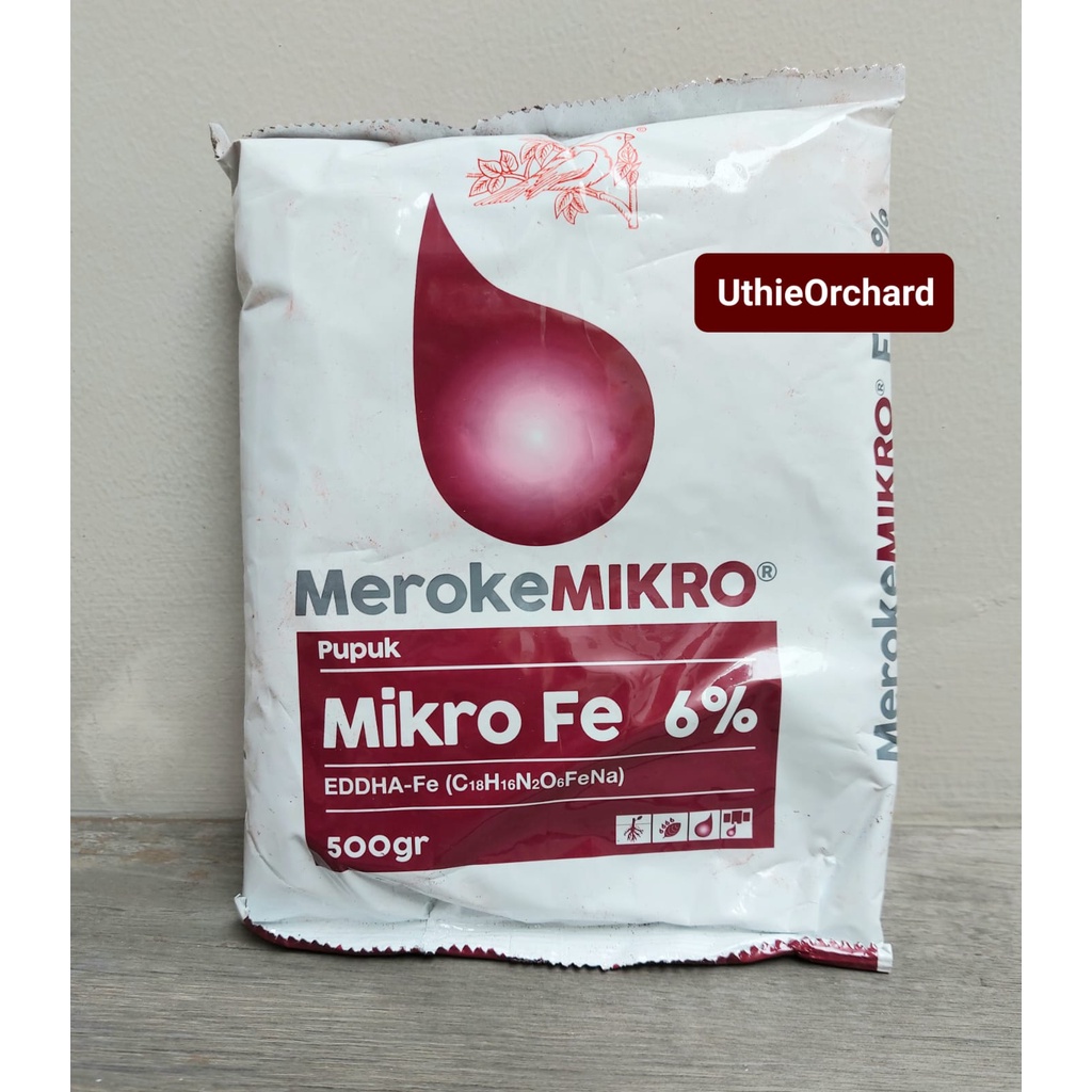 Jual Meroke Mikro (MerokeMikro) Fe 6% EDDHA Kemasan 500 g | Shopee ...