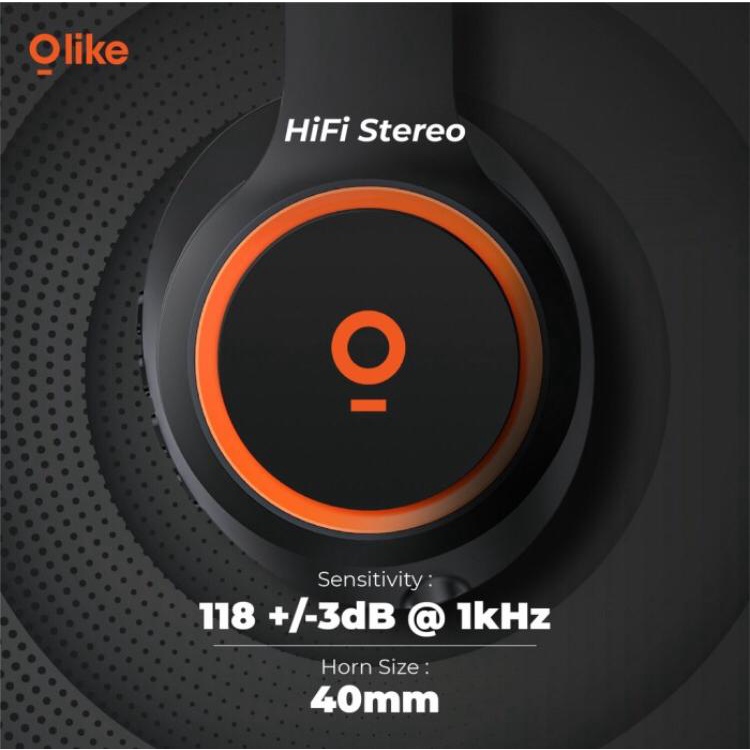 Jual OLIKE Gaming Wireless Headset H1 On-ear With Mic Headphone ...