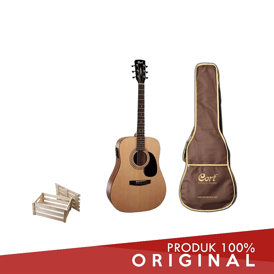 Jual CORT AD810E OP - AD810 E OP / AD 810 E OP Gitar Akustik Elektrik ...