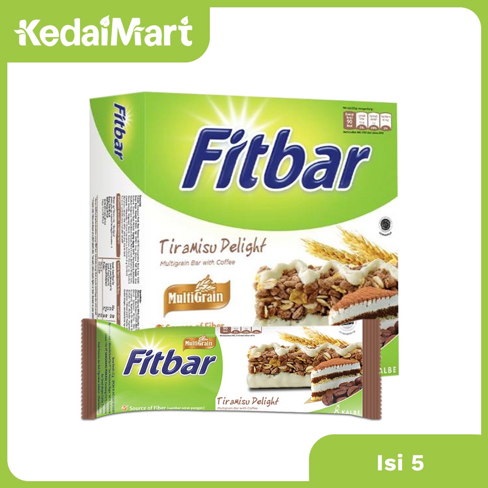 Jual Fitbar Tiramisu Box Isi 5 x 22 Gram | Shopee Indonesia