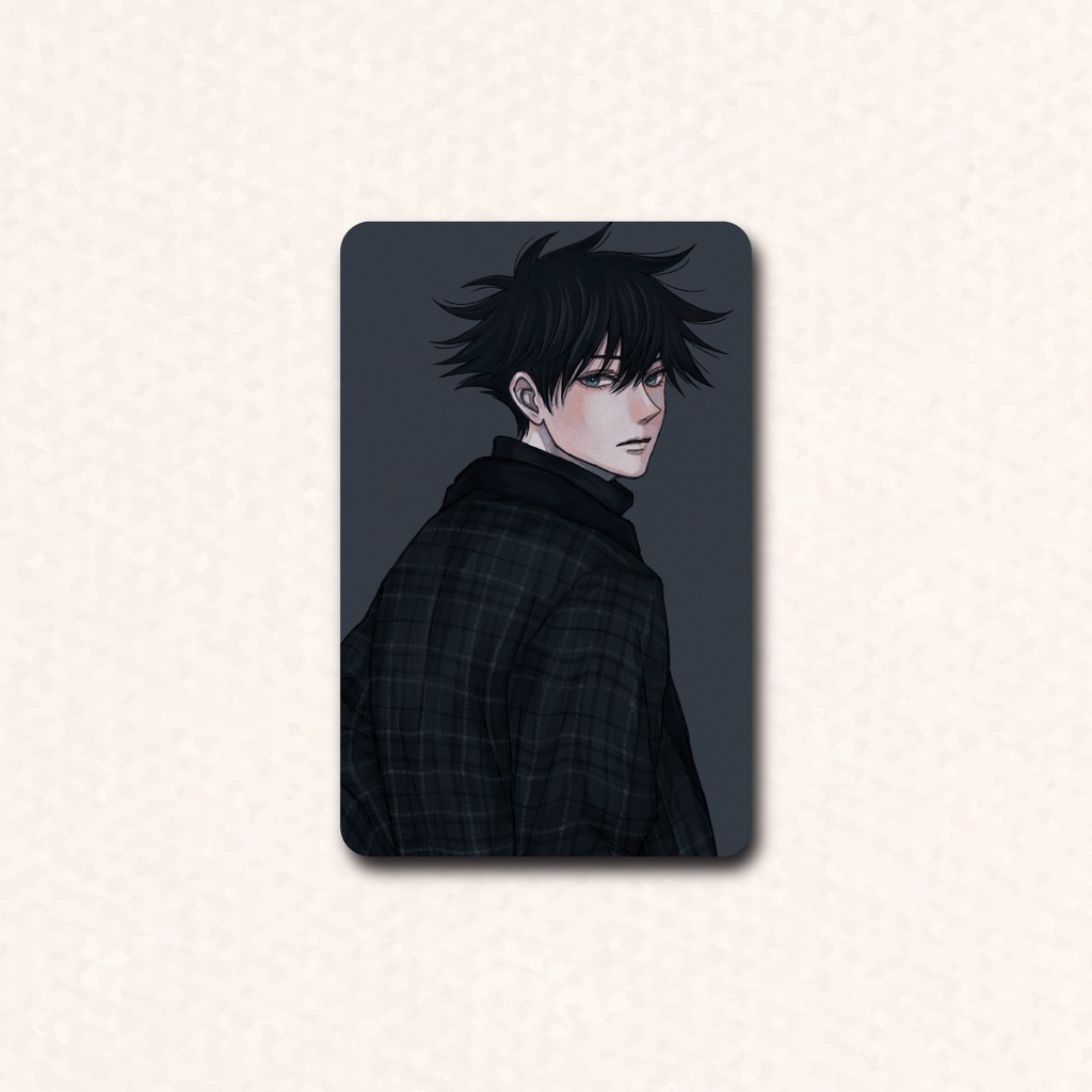 Jual Photocard Anime Megumi Fushiguro Jujutsu Kaisen Character ...