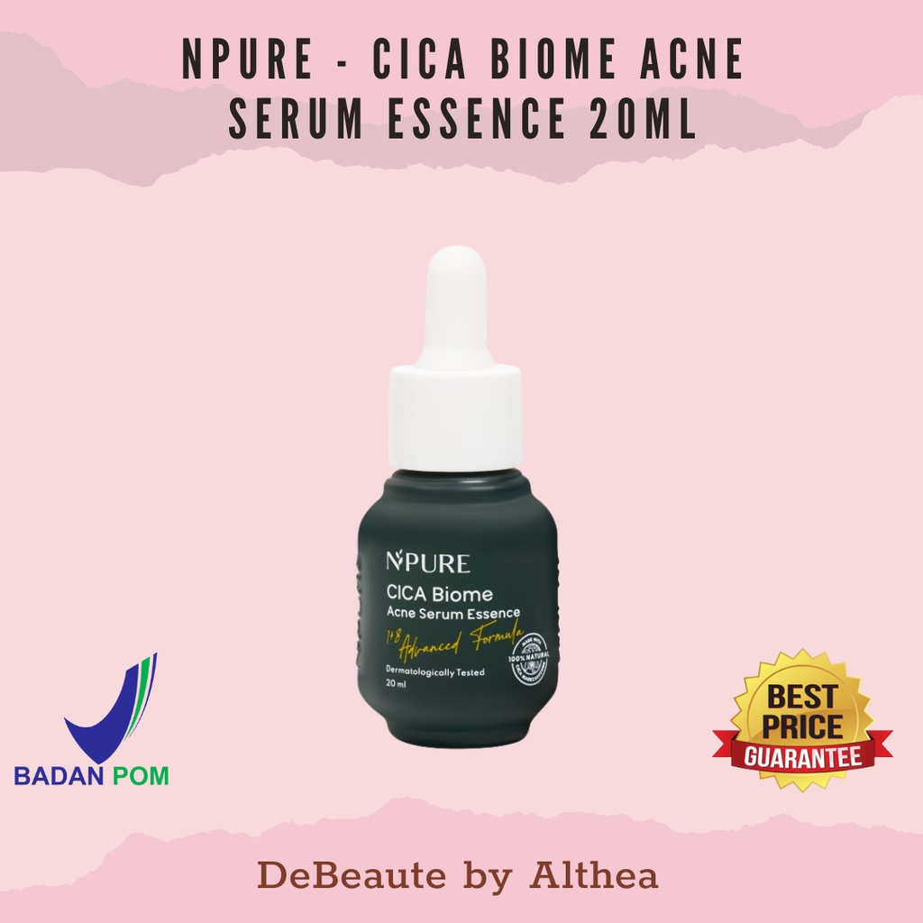 Jual NPURE Cica Biome Acne Serum Essence 20ml | Shopee Indonesia