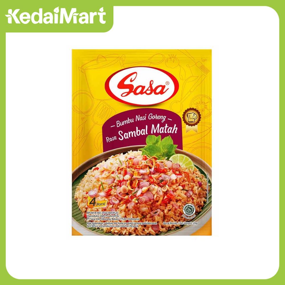 Jual Sasa Bumbu Nasi Goreng Sambal Matah 20 Gram | Shopee Indonesia