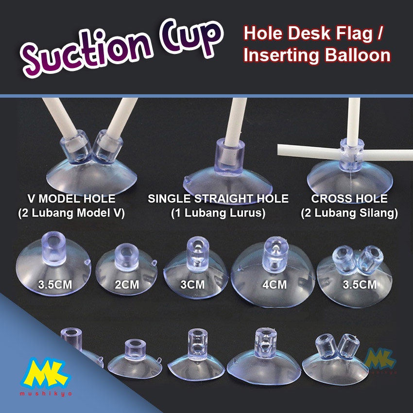 Jual Suction Cup untuk Stick Balon dan Bendera | Shopee Indonesia