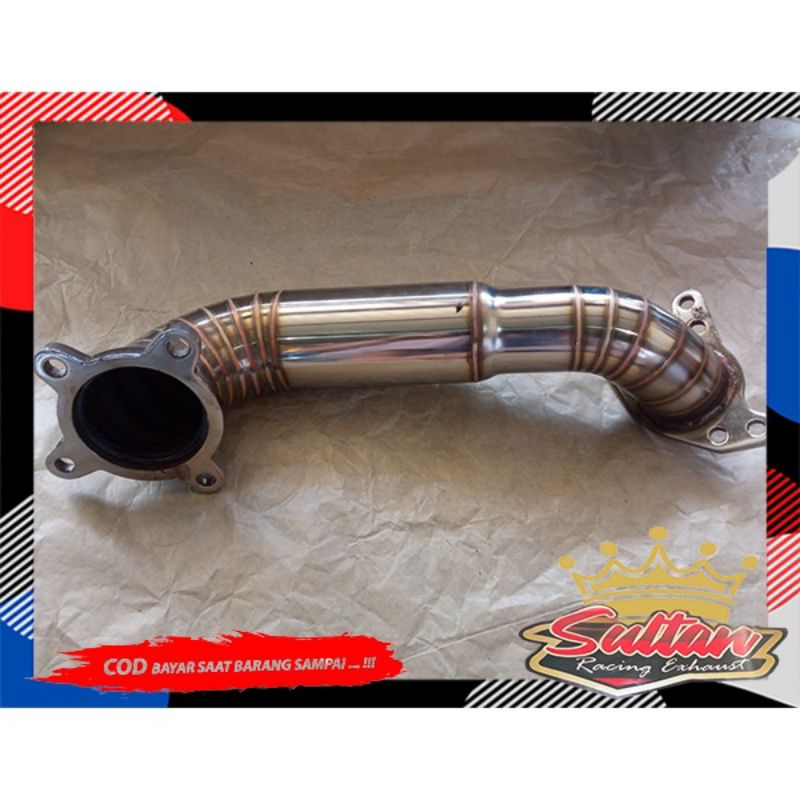 Jual Downpipe innova reborn sultan exhaust/knalpot mobil/downpipe ...