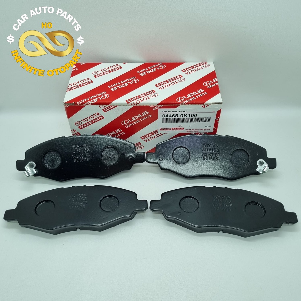 Jual BRAKE PAD KAMPAS REM DEPAN TOYOTA INNOVA OLD INOVA LAMA 2004-2015 04465-0K100 | Shopee ...