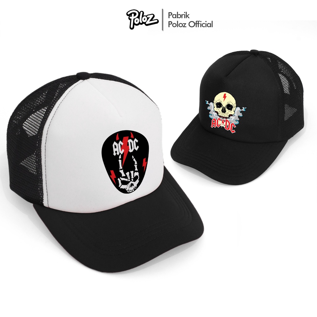 Jual TOPI PRIA TOPI DISTRO TOPI TRUCKER TOPI DEWASA TOPI SABLON ACDC ...