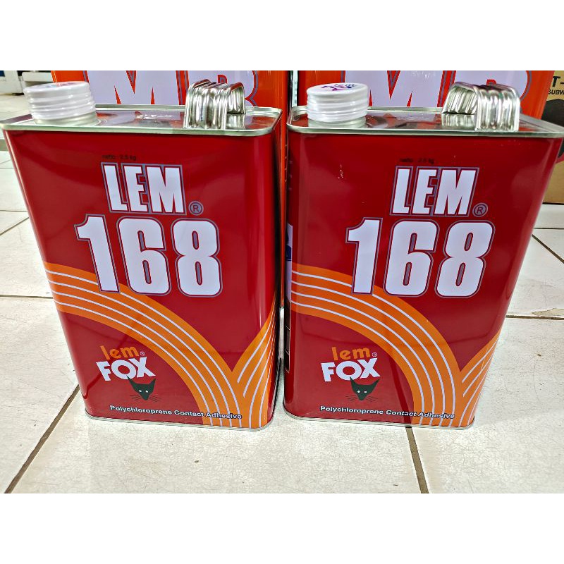 Jual Lem Fox 168 Kuning 2,5KG / Lem Galon / Lem Walpaper / Lem kuning ...