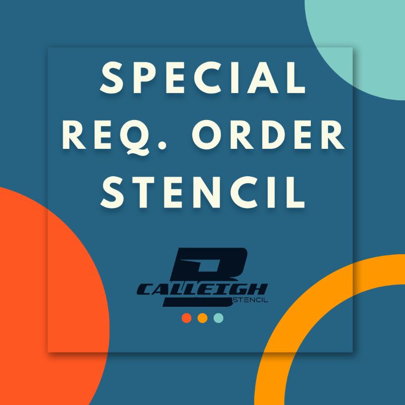 Jual Stencil Dengan Req Bahan Dan Design Tertentu Shopee Indonesia