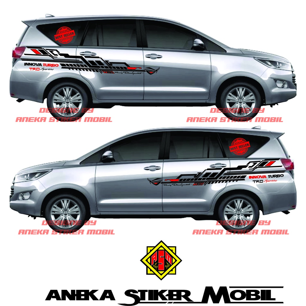Jual STIKER MOBIL INNOVA STIKER MOBIL INNOVA TURBO TERBARU | Shopee ...