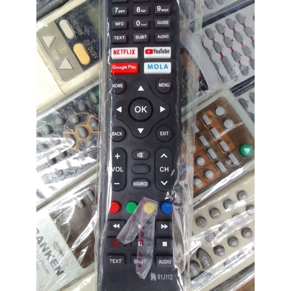 Jual remote TV LED android POLYTRON | Shopee Indonesia