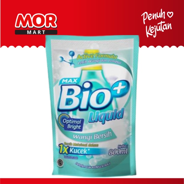 Jual BIO+ Detergent Liquid Wangi Bersih Sabun Cuci Pakaian Cair 750 ml ...
