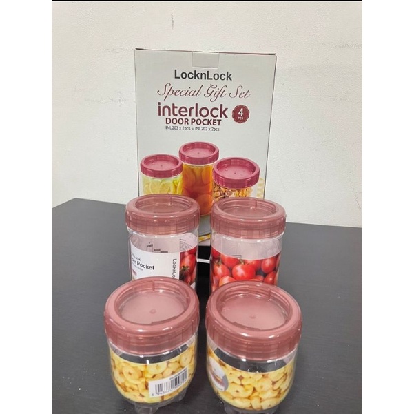 Jual Lock n Lock interlock toples gift set | Shopee Indonesia