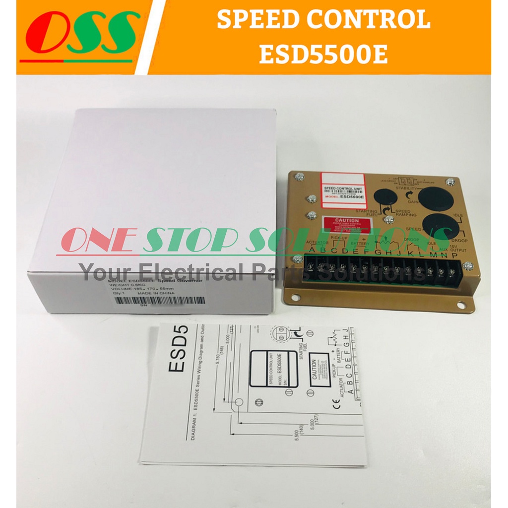 Jual SPEED CONTROL ESD5500E ESD 5500E GENSET | Shopee Indonesia