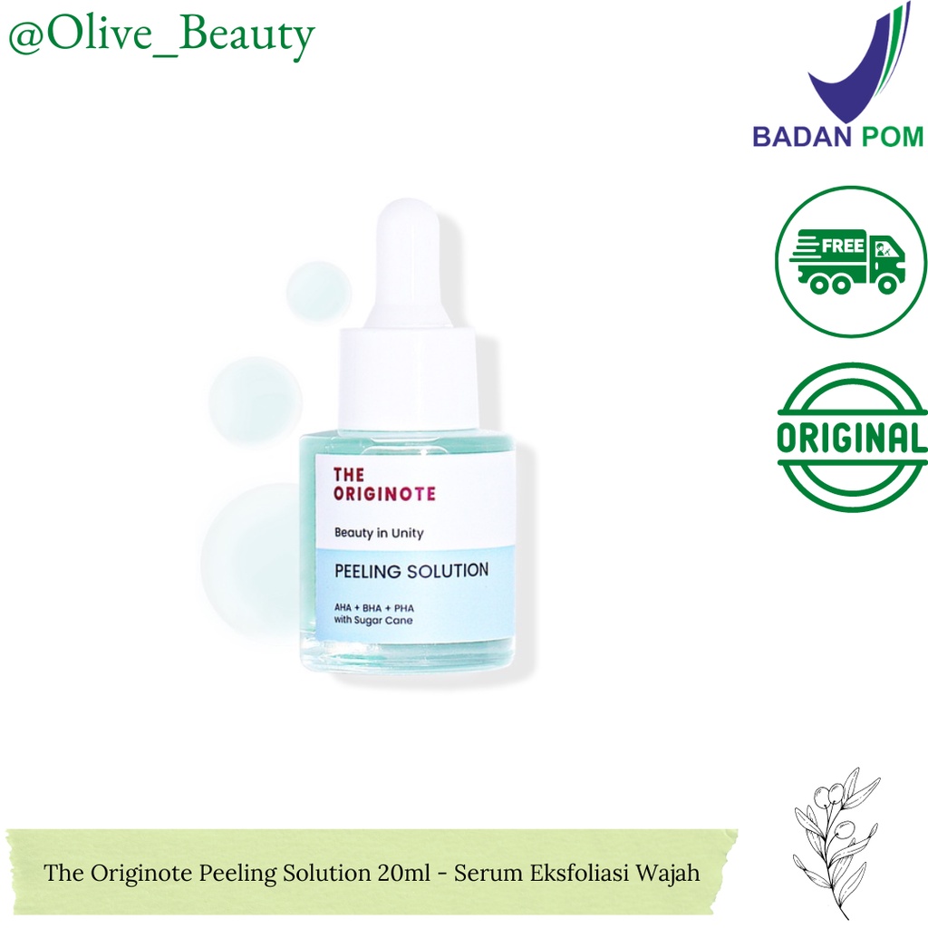 Jual The Originote Peeling Solution 20ml - Serum Eksfoliasi Wajah ...