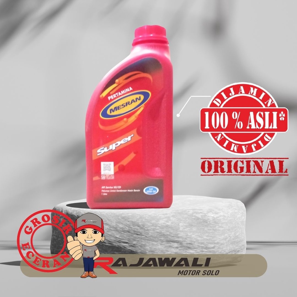 Jual OLI PERTAMINA MESRAN SUPER 1L SAE 20W-50 | Shopee Indonesia
