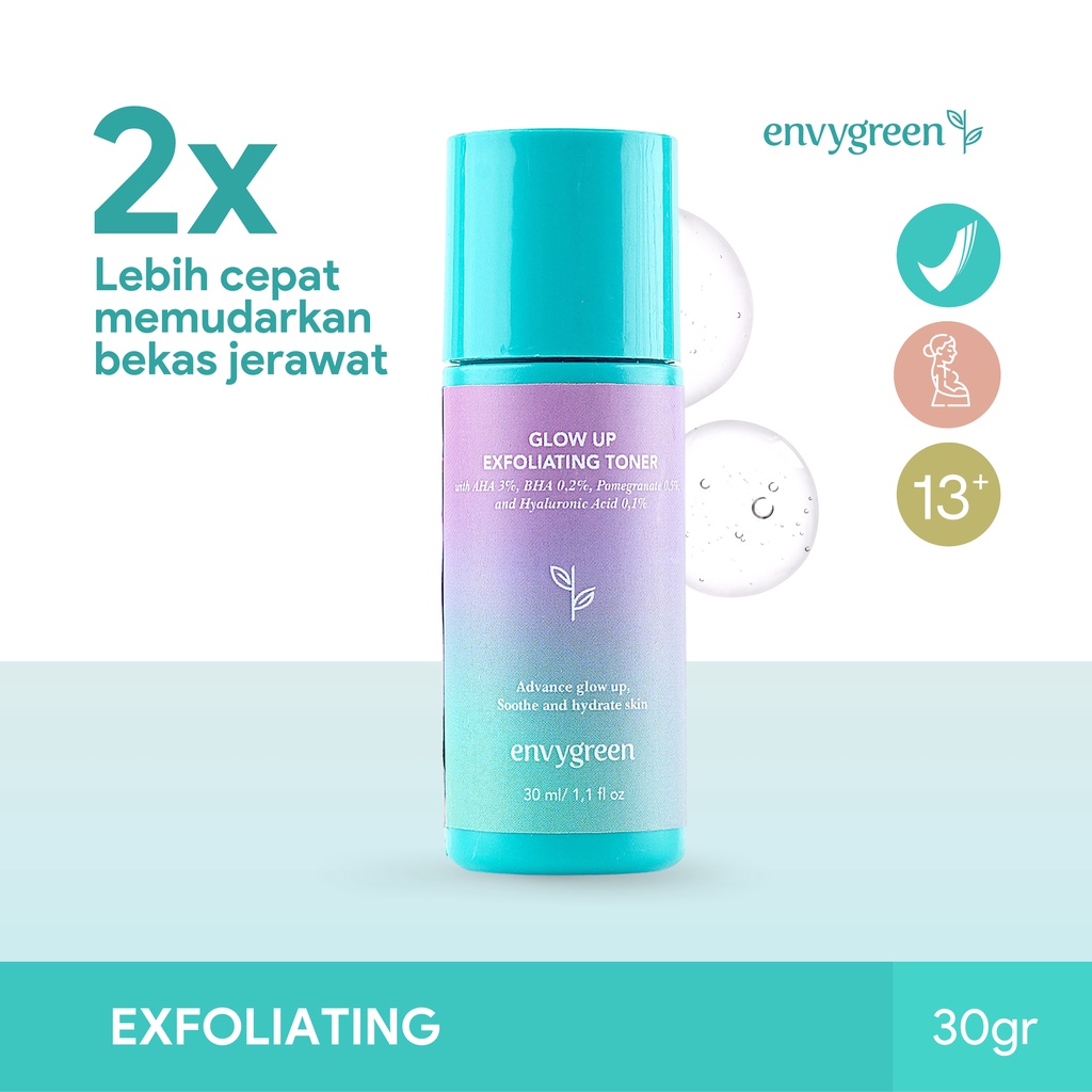 Jual Glow Up Exfoliating Toner 30ml | Shopee Indonesia