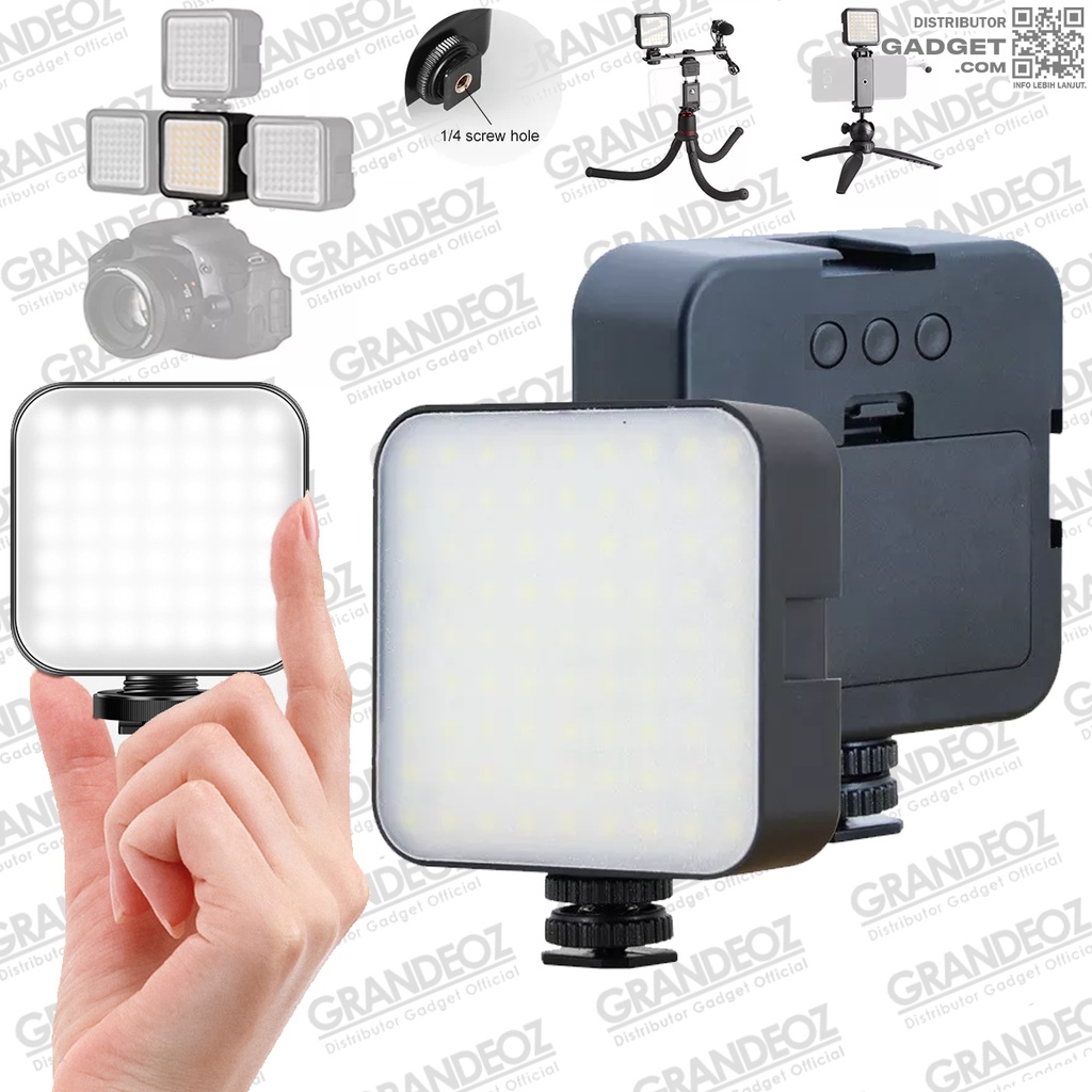 Jual SZKOSTON Lampu LED Video Light Kamera DSLR Mirrorless 6500K Rig ...