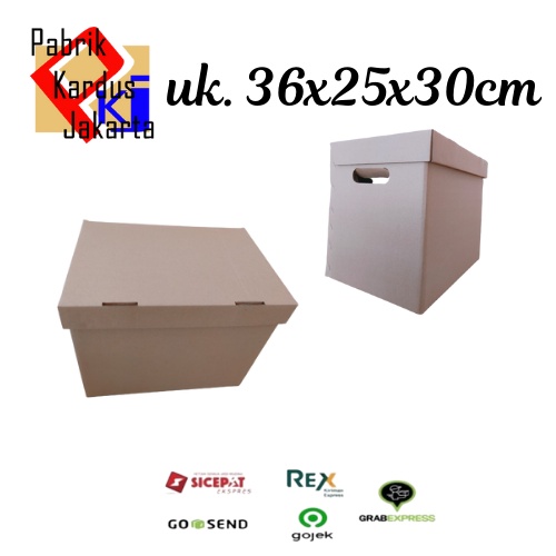 Jual box arsip uk 36x25x30 cm ( 10 PCS ) | Shopee Indonesia