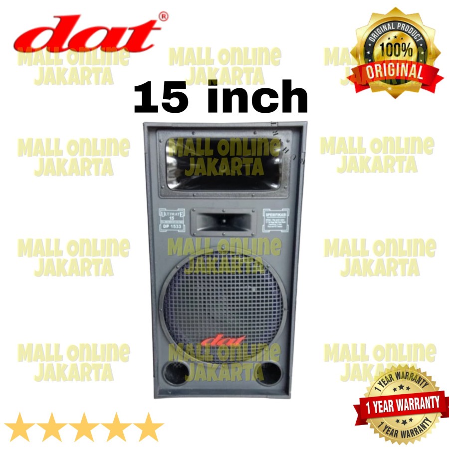 Jual Speaker dat 15 inch ultimate 1533 pasif sound system salon karaoke ...